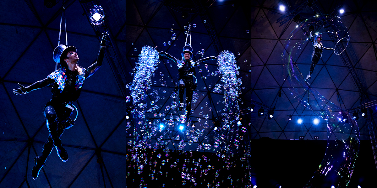 Experience Magic with The Flying Bubble Show at Fringe